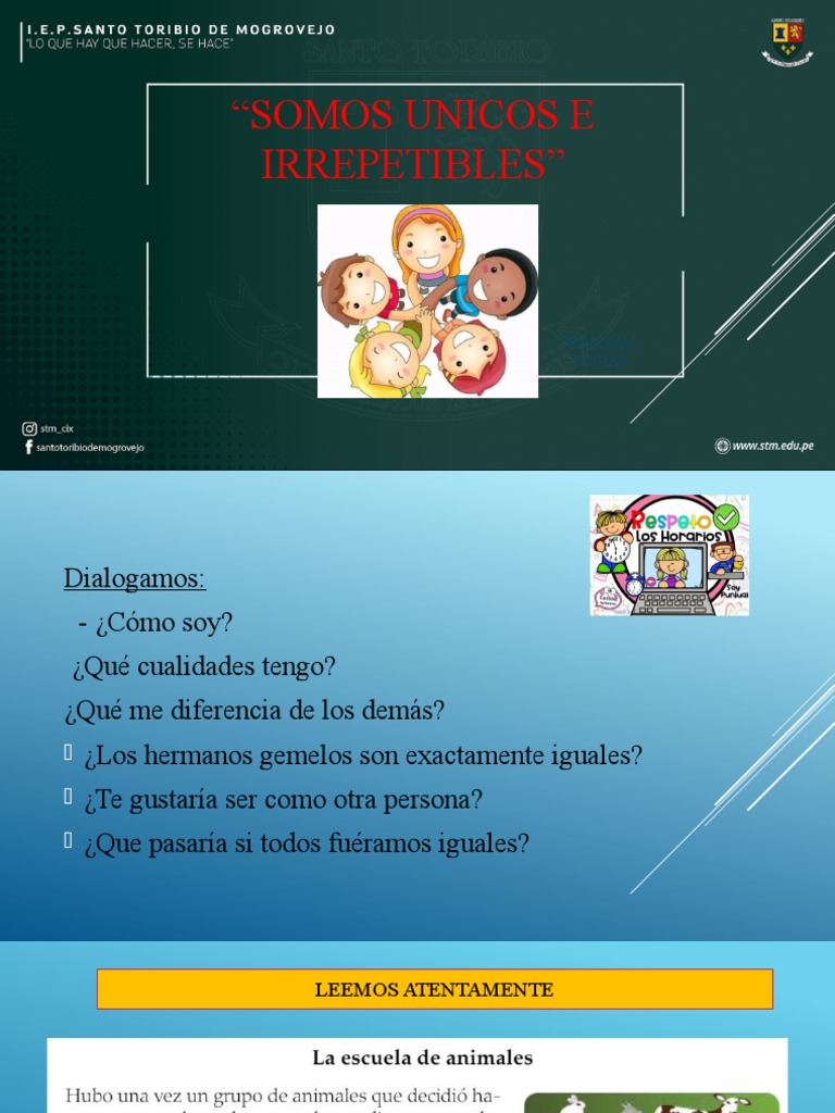 Somos Unicos e Irrepetibles | PDF