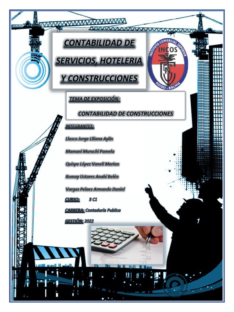 Contabilidad de Construcciones 3roc1g2.1 | PDF | Contabilidad | Business
