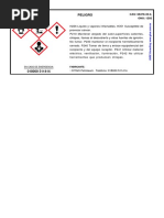 Etiquetas y Pictogramas de Thinner | PDF