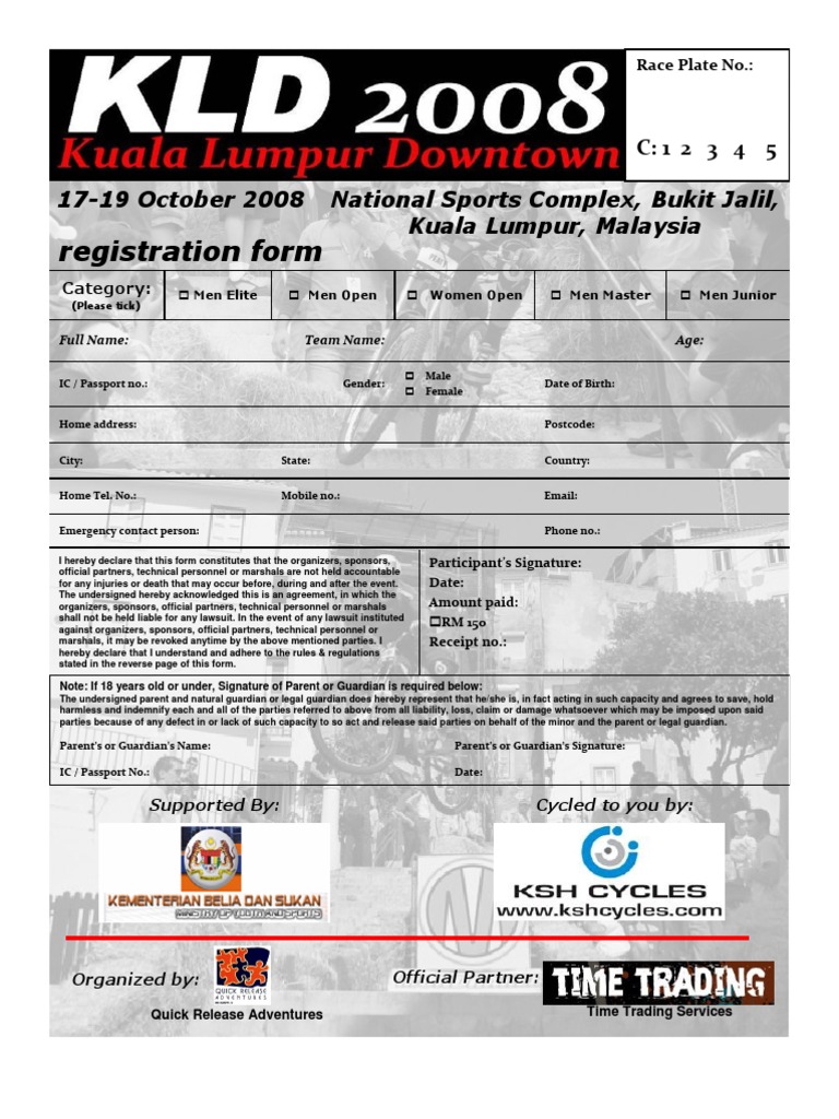 KLD Registration Form | PDF | Virtue | Government