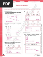 Razonamiento Matemático - 5to Grado - Unidad 6 | PDF