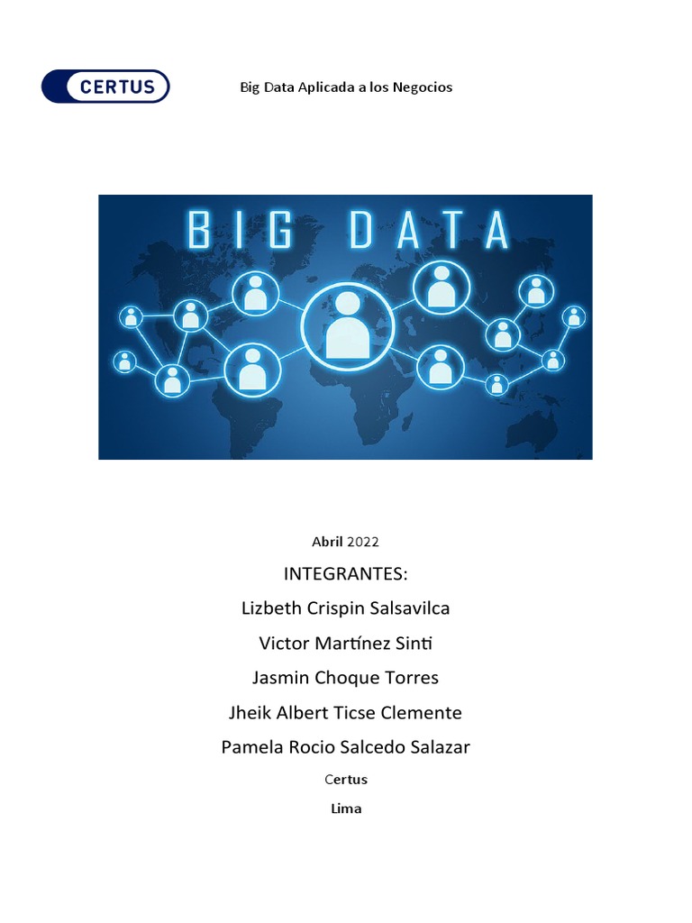 Trabajo Completao | PDF | Big Data | Apache Hadoop