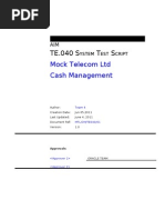 Integration Specification Document | PDF | Interface (Computing) | Specification (Technical ...