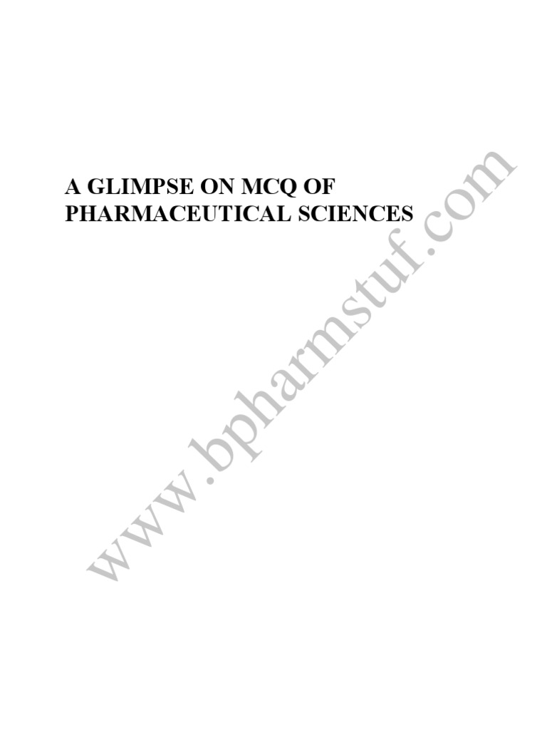 GPAT 13 P'ceutics | PDF | Tablet (Pharmacy) | Starch