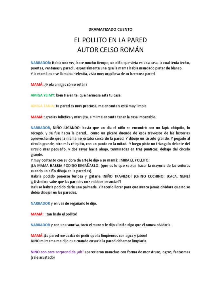 Dramatizado Cuento Izada De Bandera 23 De Abril Día Del Idioma Pdf