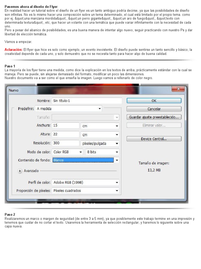 Cómo diseñar un flyer paso a paso | PDF | Color