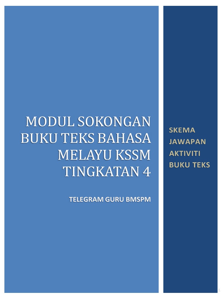 Modul Sokongan BM T4 | PDF
