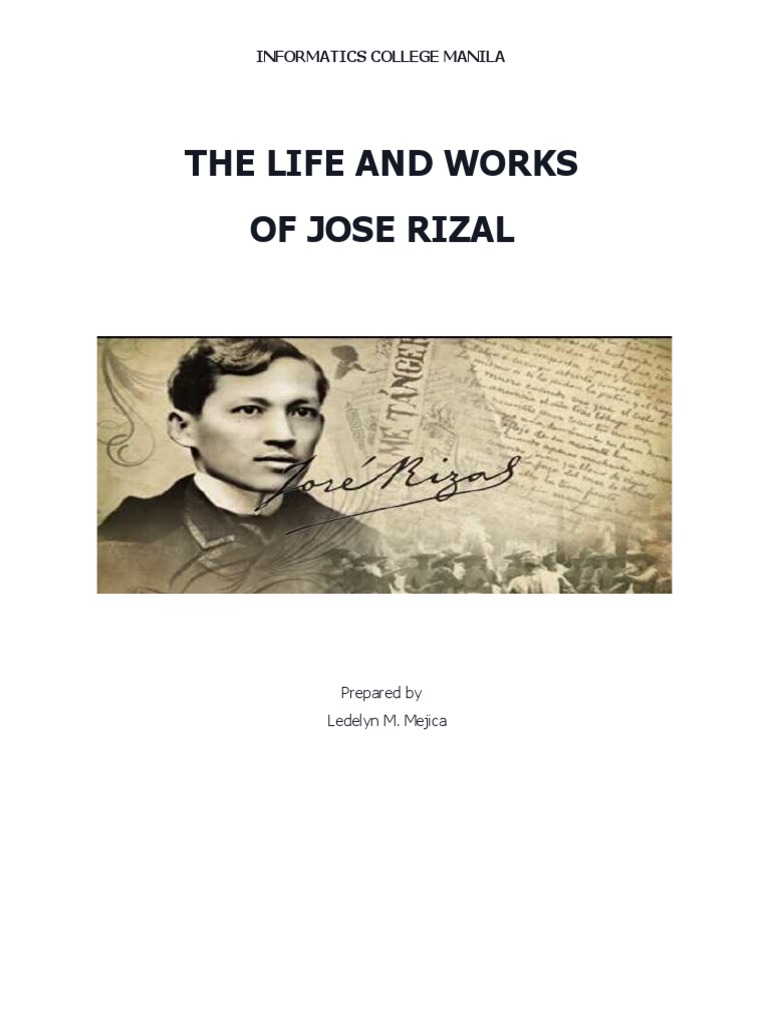 Module The Life and Works of Jose Rizal Edited | PDF
