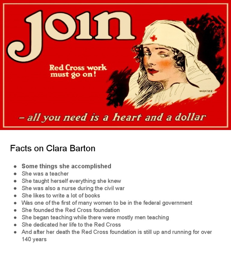 Clara Barton: Red Cross Founder & Pioneer | PDF | Religion & Spirituality