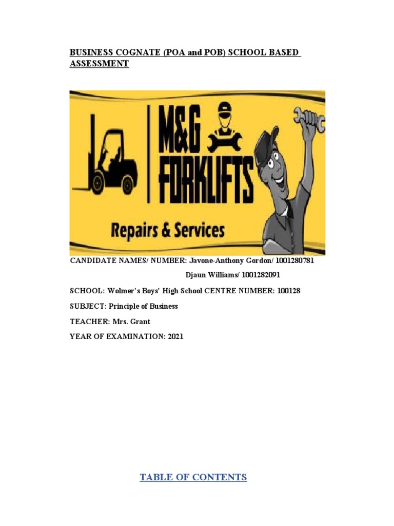 Business Cognate SBA | PDF | Leadership | Employment