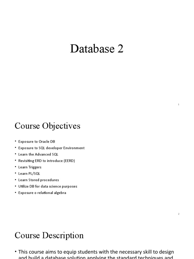 PL/SQL | PDF | Pl/Sql | Relational Database