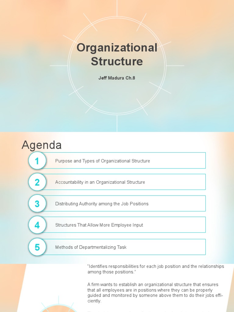 Organizational Structure | PDF | Organizational Structure | Employment
