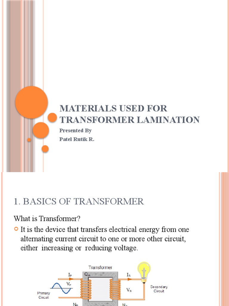 An In-Depth Look at Materials Used for Transformer Lamination Cores ...