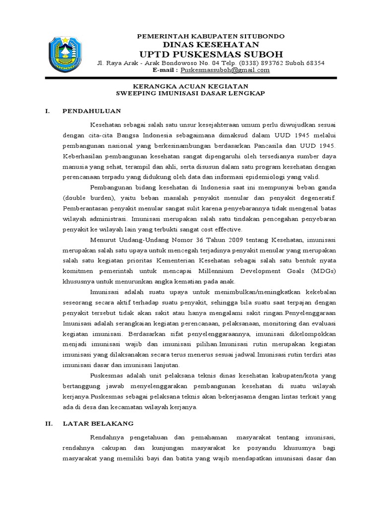 Kak Sweeping Imundaskap | PDF