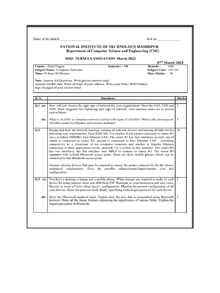 CS 324 Midterm | PDF