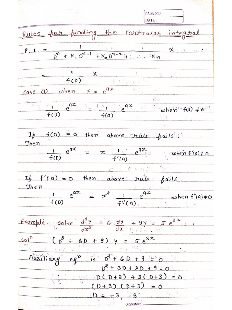 Diff Eq With Const Coeff | PDF