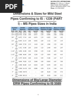 ISMC Channel Weight Chart | PDF