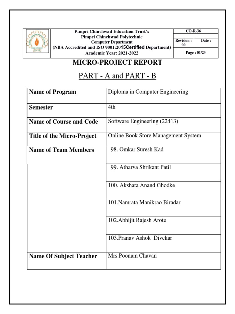 Online Book Store Management System: A Software Project Report on Developing an Online Book ...