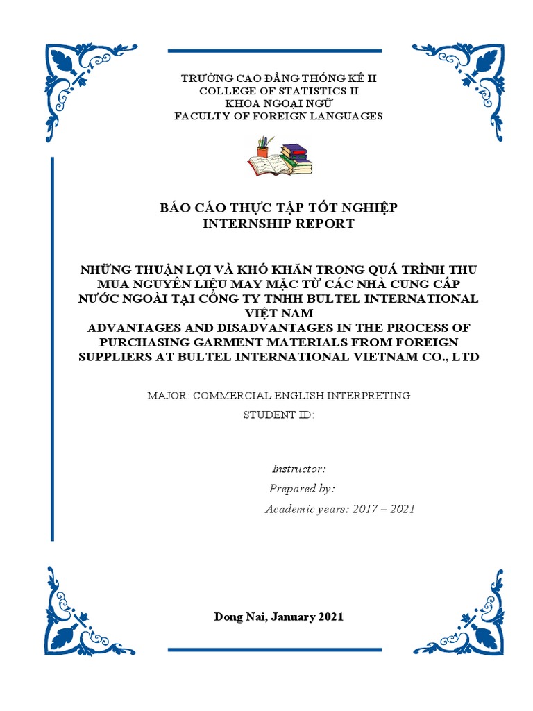 Internship Report | PDF