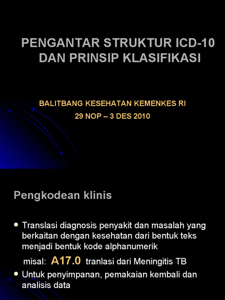 Pengantar ICD - KODING | PDF
