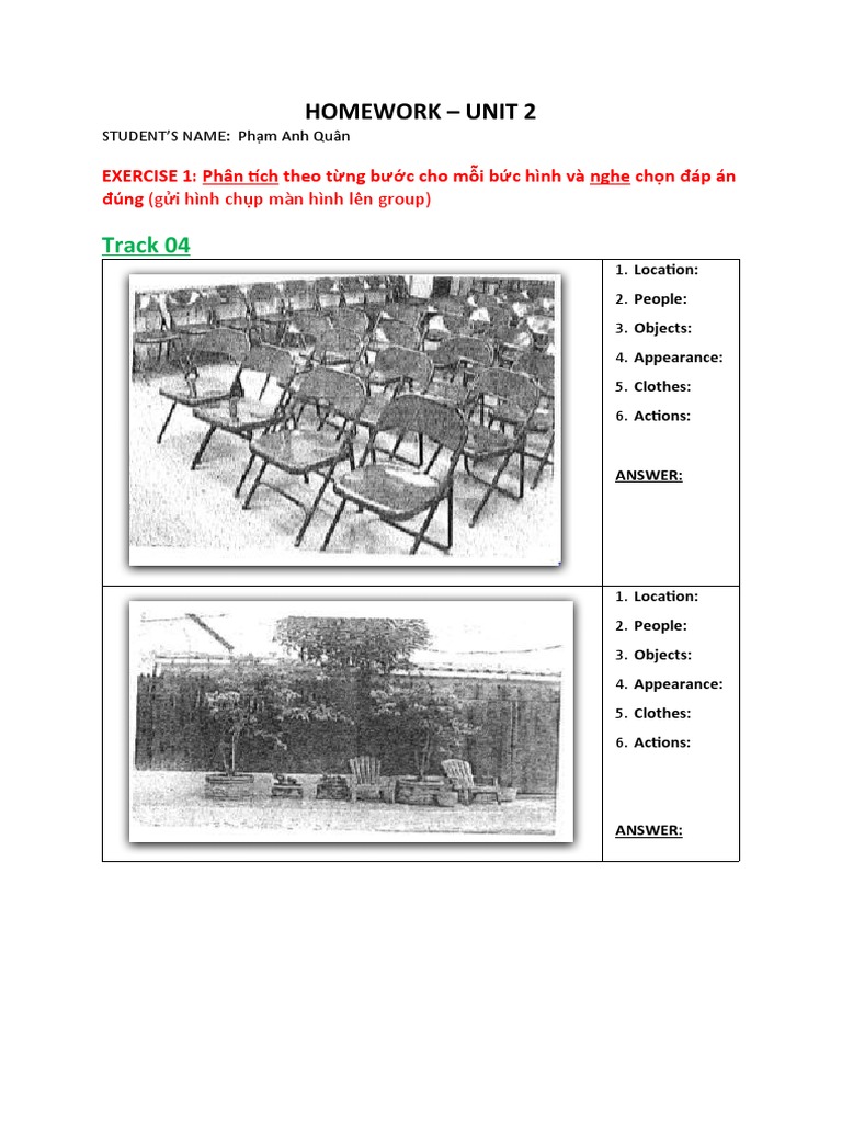 Homework - Unit 2 - LC | PDF | Language Arts & Discipline | Science ...