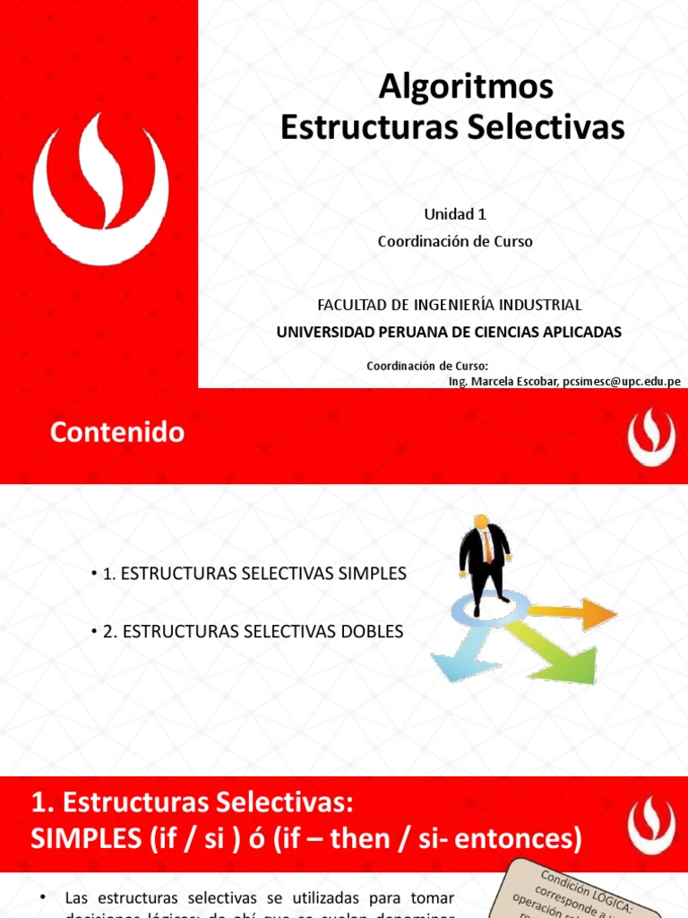 1 - 2 Estructuras Selectivas SD | PDF | Algoritmos | Informática teórica