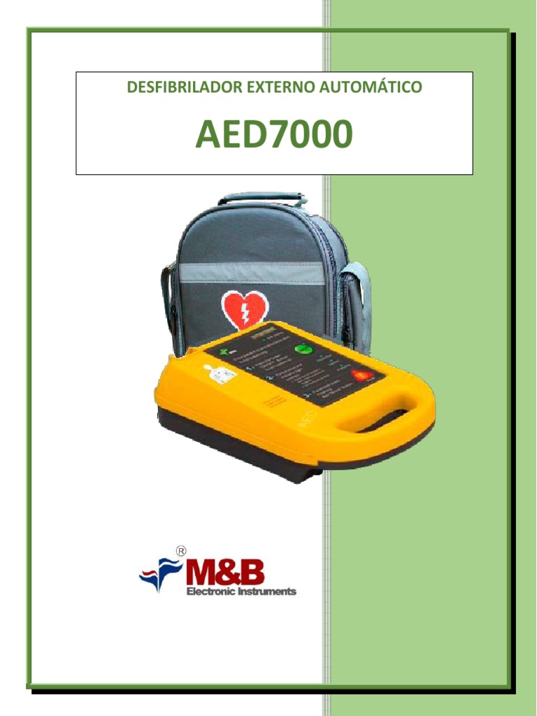 Ficha Técnica AED7000 | PDF | Especialidades Medicas | Medicina CLINICA
