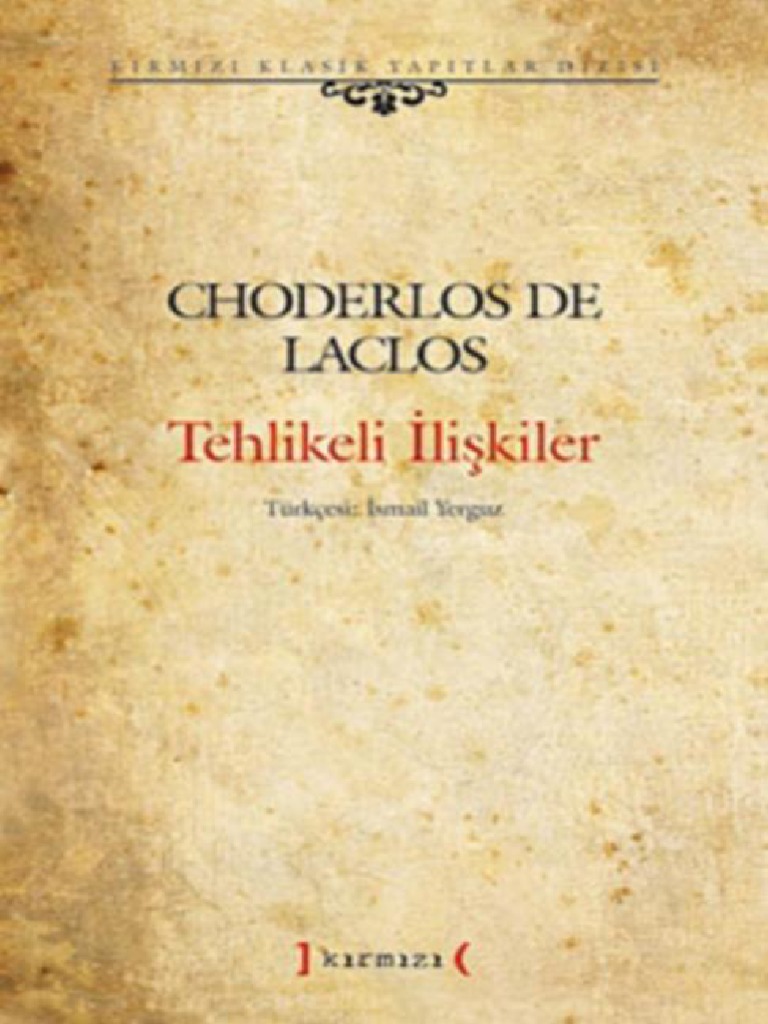 Tehlikeli İlişkiler - Choderlos de Laclos (PDFDrive) | PDF