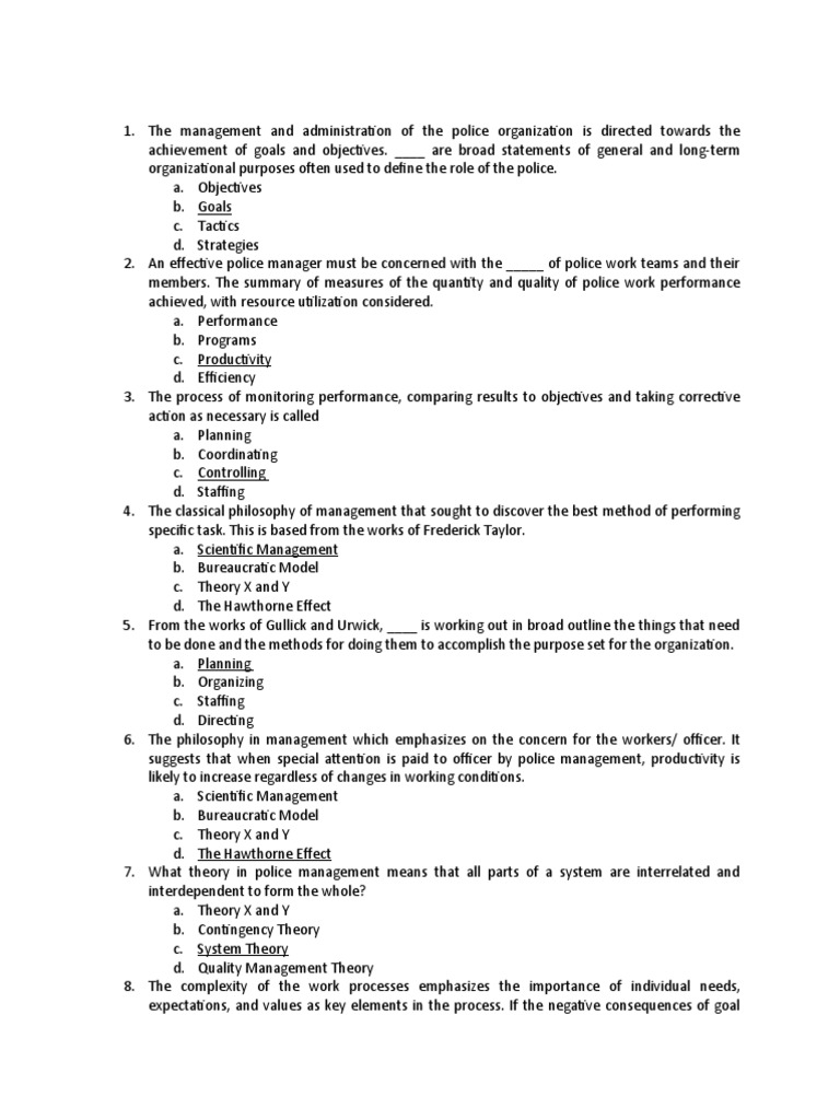 2 Police Personnel and Records Management | PDF | Police | Performance ...