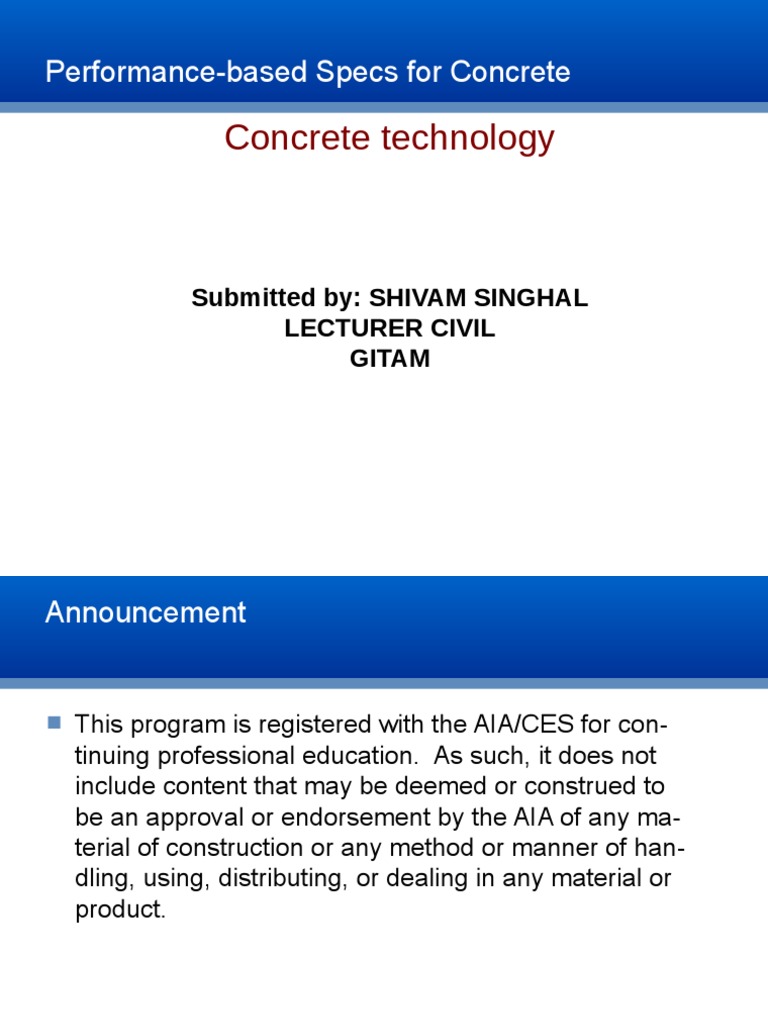 ReadyMix Concrete (P2P) - From NRMCA | PDF | Concrete | Cement