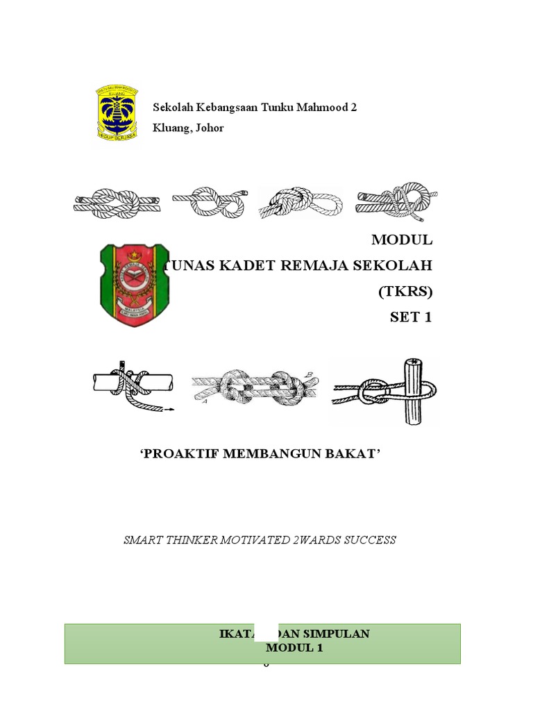 TKRS Modul 1 Ikatan & Simpulan | PDF