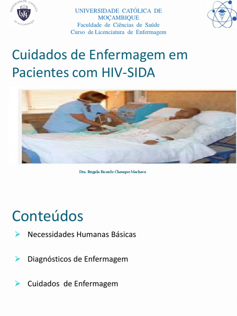 Cuidados de Enfermagem A Pacientes Com HIV-SIDA | PDF | Enfermagem ...