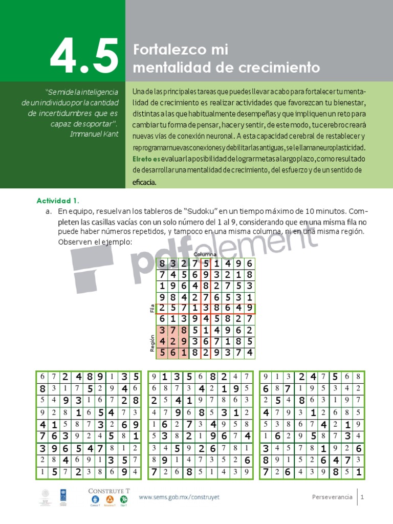 TAREA 5. FORTALEZCO MI MENTALIDAD DE CRECIMIENTO Heredia Martinez Alan ...