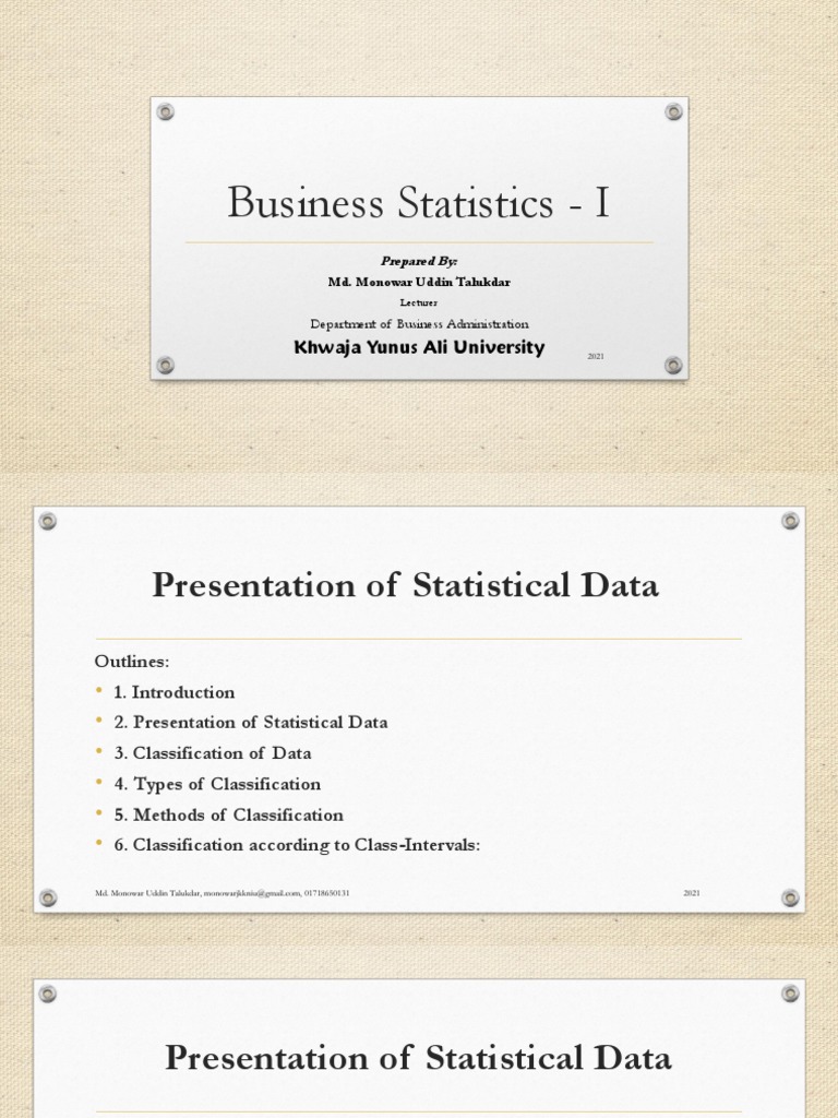 Statistical Data Presentation Methods | PDF | Area | Pie Chart