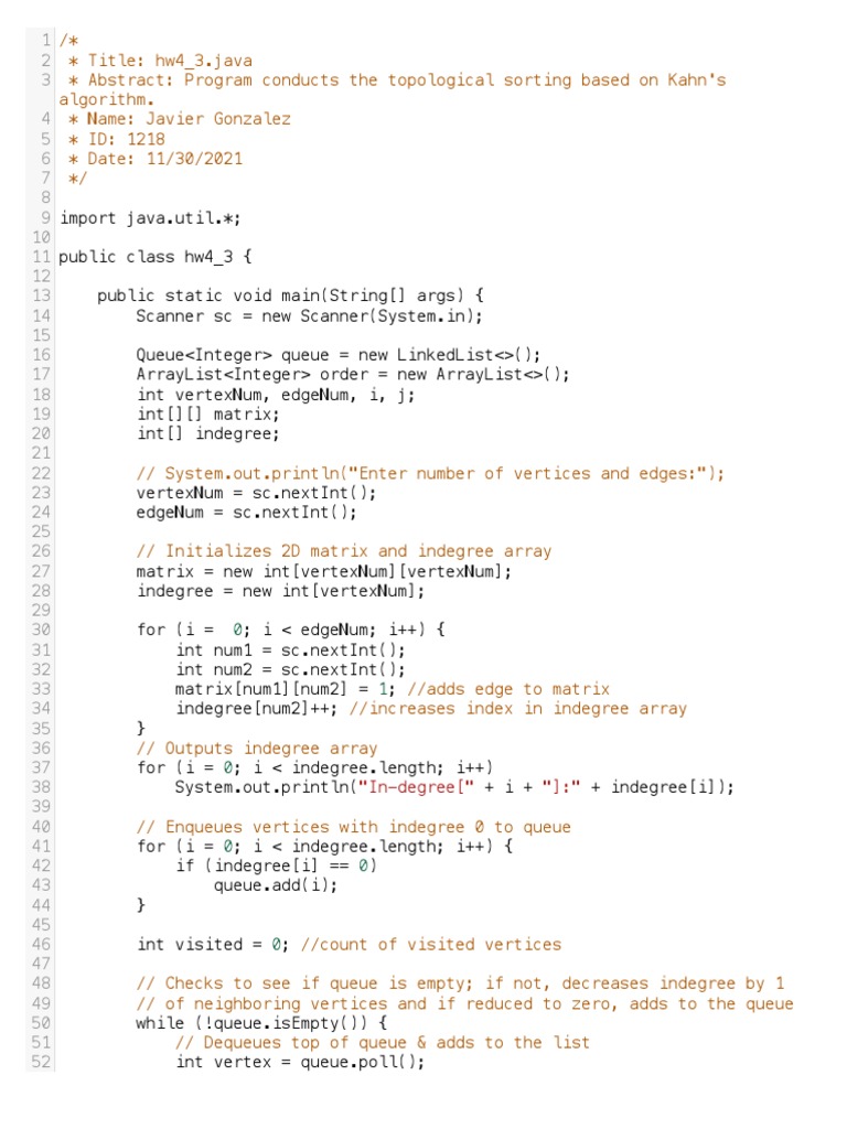 hw4 3 | PDF | Algorithms | Applied Mathematics