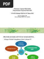 Surat Edaran Dan Timeline Pelaksanaan Program Kreativitas Mahasiswa PKM 2025 | PDF