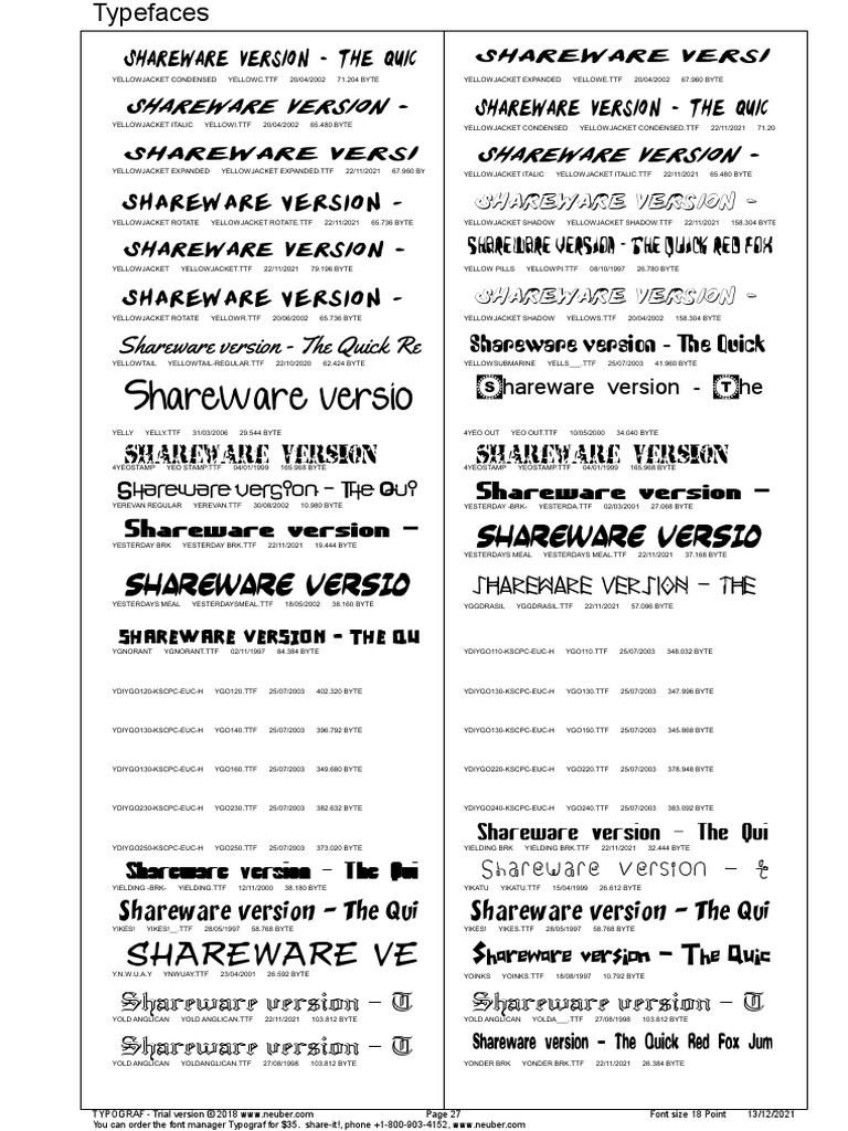 Typograf Summary 1494-1545-27 | PDF | Typography | Text