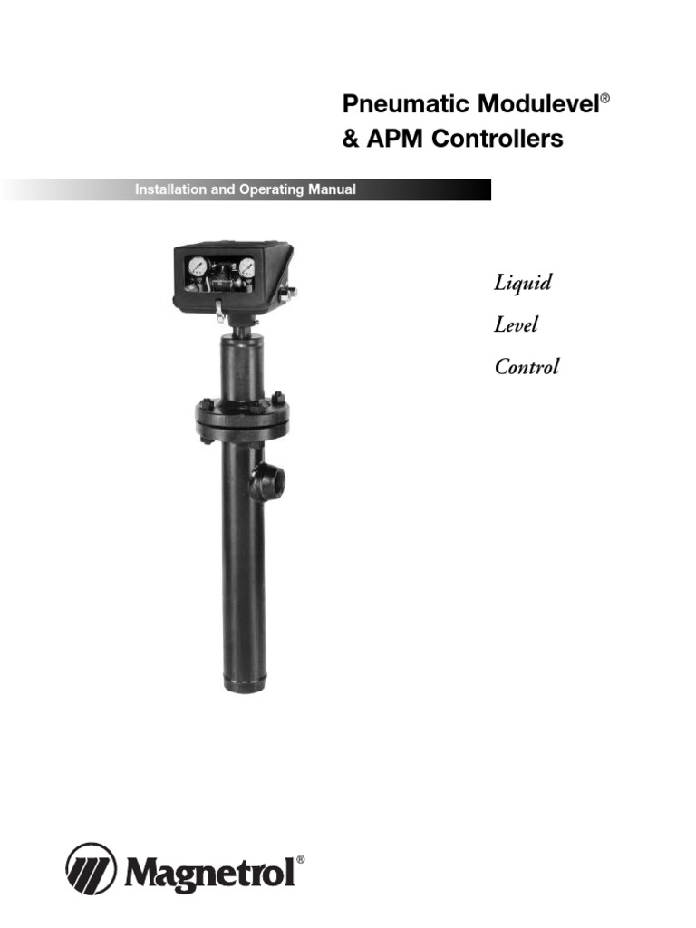 Magnetrol Pneumatic Modulevel Instrukcja en | PDF | Mechanical ...