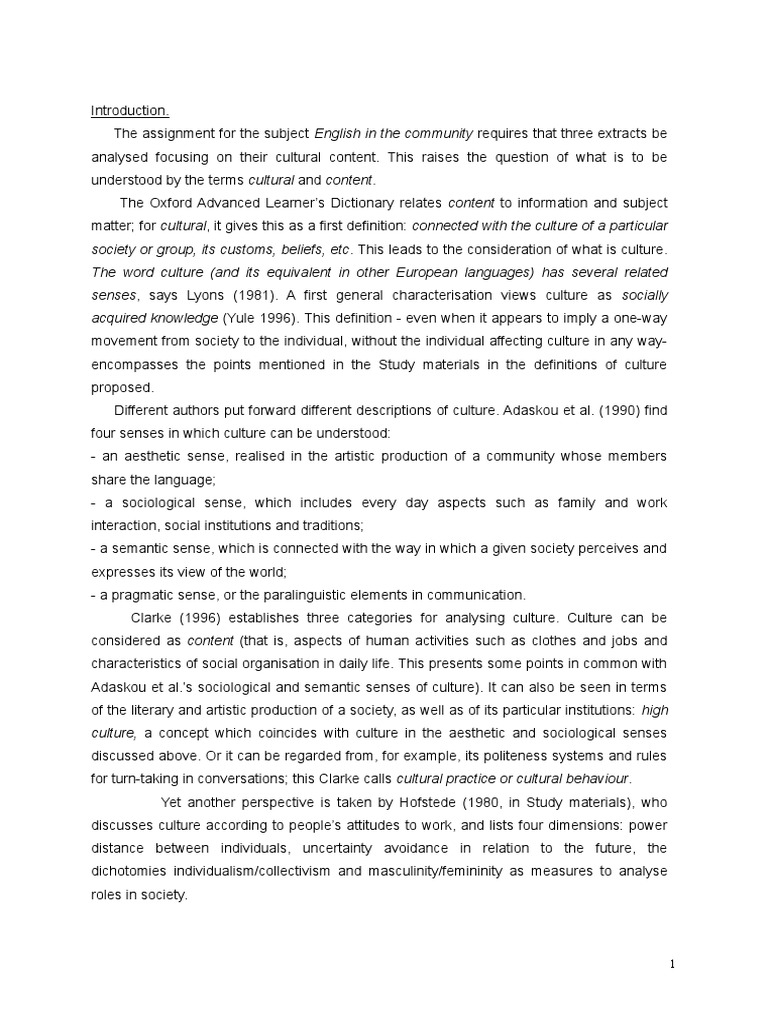 On English Teaching, Community and Culture | PDF | English Language ...