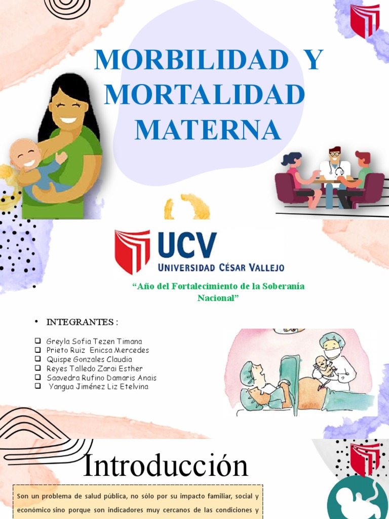 Morbilidad y Mortalidad Materna | PDF | Muerte materna | Salud maternal