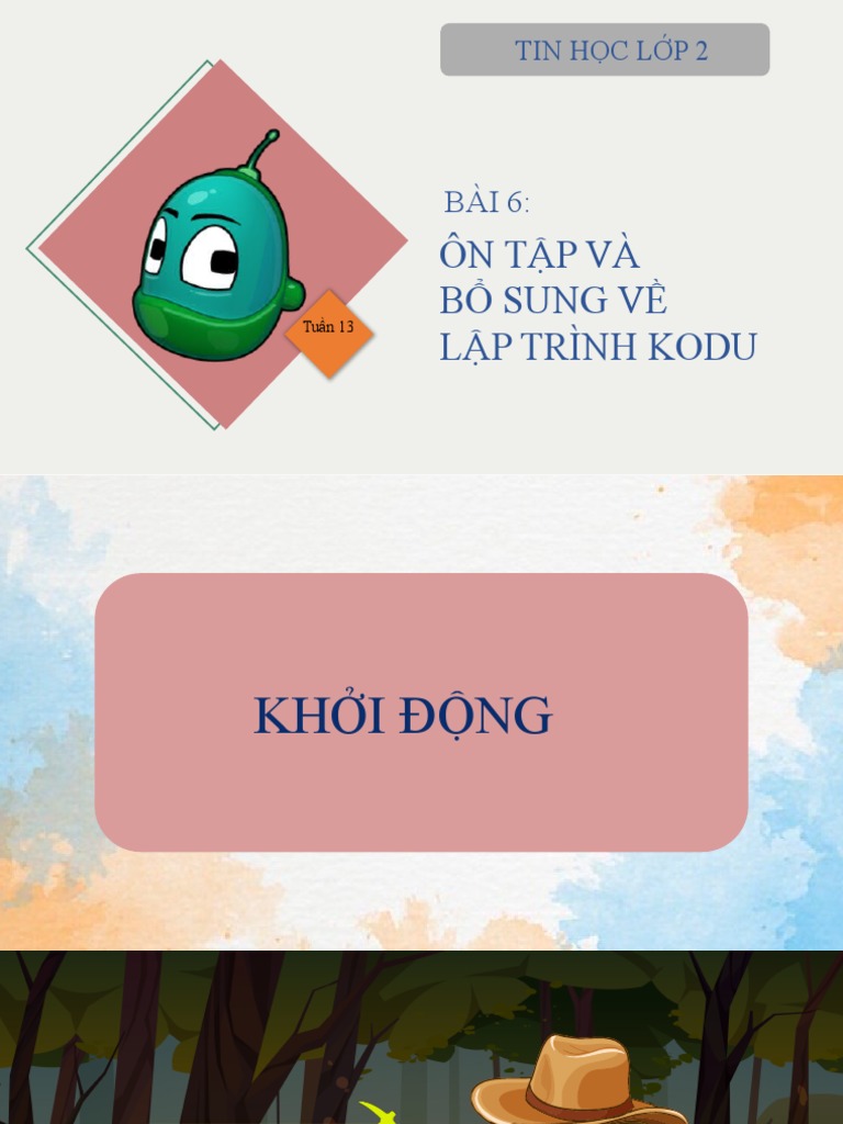 TIN HOC 2 - BAI 6. ON TAP VA BO SUNG VE LAP TRINH KODU - Tiet 2 | PDF