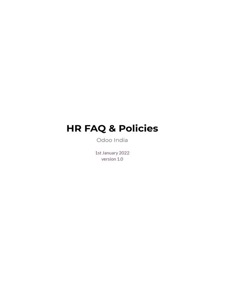 HR - Faq | PDF | Salary | Taxes