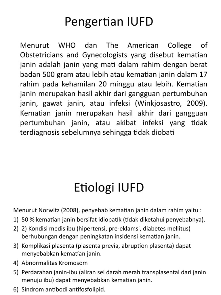 IUFD Sudah Beres | PDF
