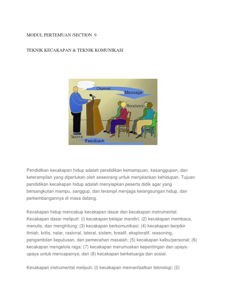 Modul Pertemuan /section 9 | PDF | Karier & Perkembangan