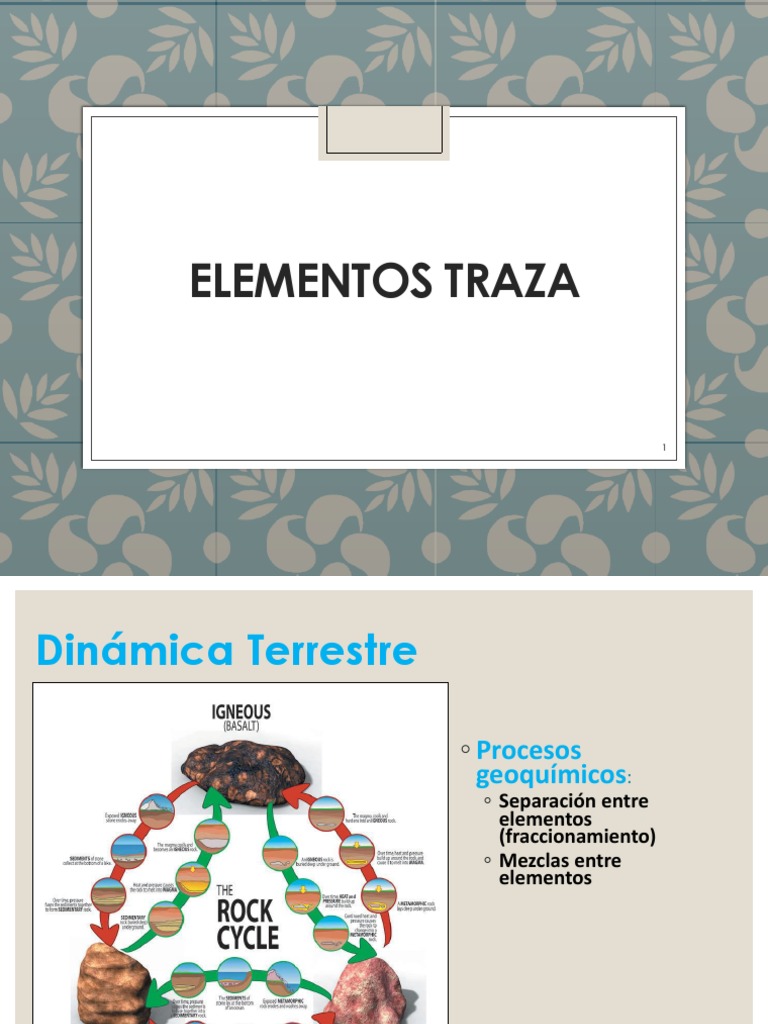 Geoquímica de Elementos Traza en Rocas | PDF | Geoquímica | Enlace iónico