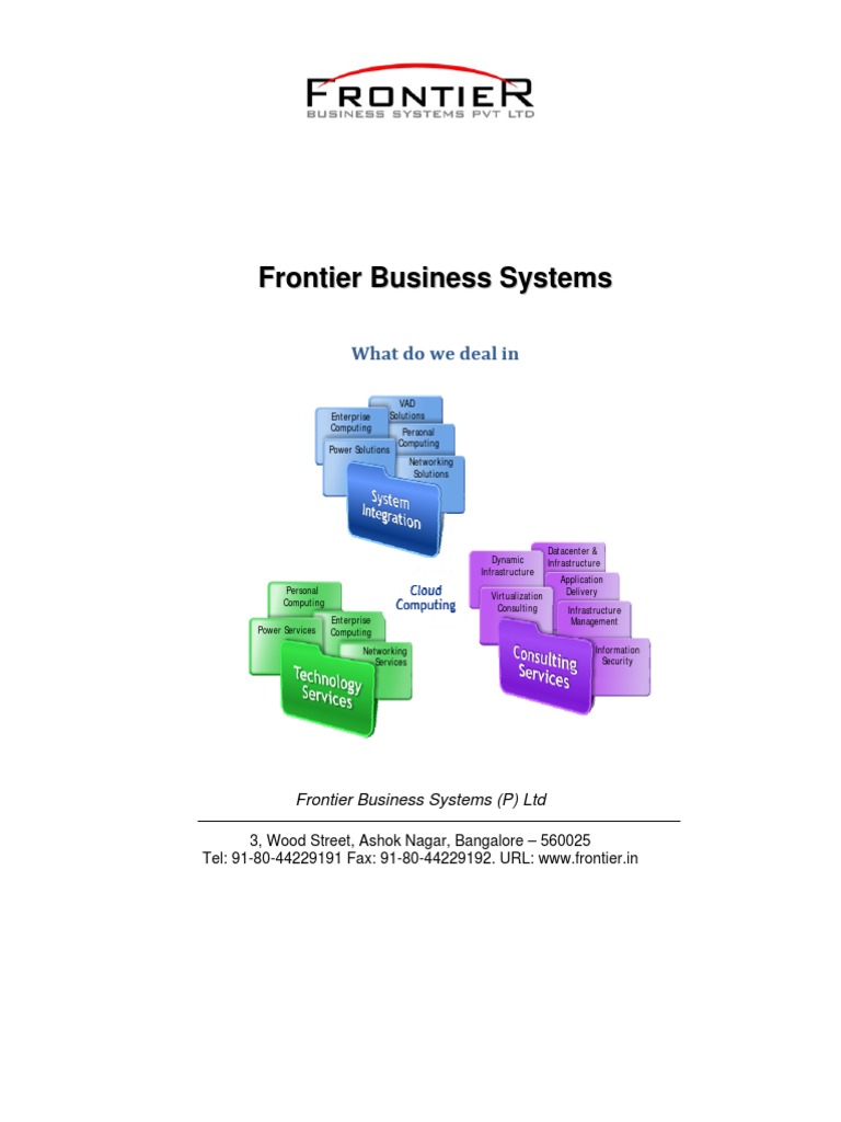 FBS Profile | PDF | Information Security | Data Center