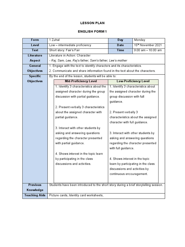 Character Analysis: Identifying Traits and Characteristics Through ...