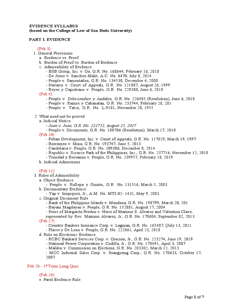 A Comprehensive Guide to Evidence Law: Analyzing the Key Concepts and ...