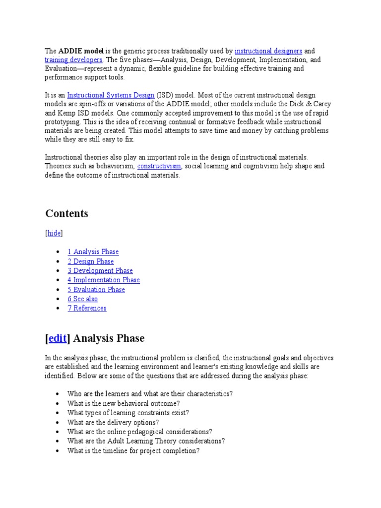 Training and D | PDF | Instructional Design | Learning