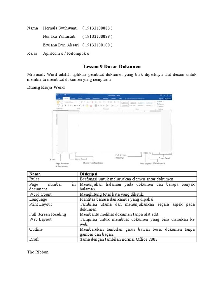 Panduan Dasar Microsoft Word | PDF